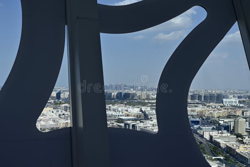 Dubai Frame is an Architectural Landmark Editorial Stock Photo - Image ...