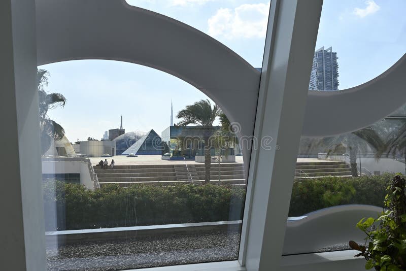 Dubai Frame is an Architectural Landmark Editorial Photo - Image of ...