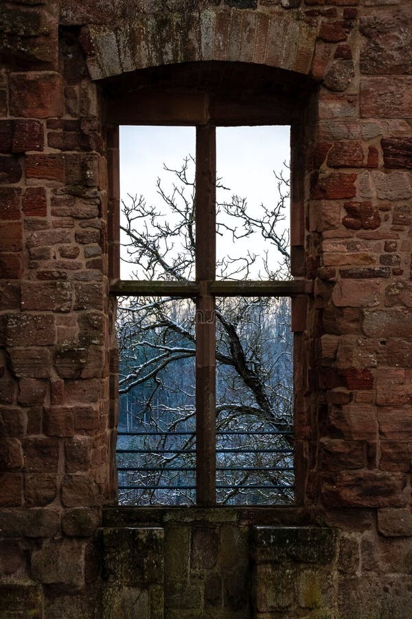View from a Window of a Ruin Stock Photo - Image of ruin, frame: 261207140