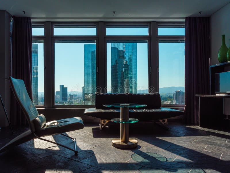 View from the Window Skyline Stock Photo - Image of buildings, economy ...