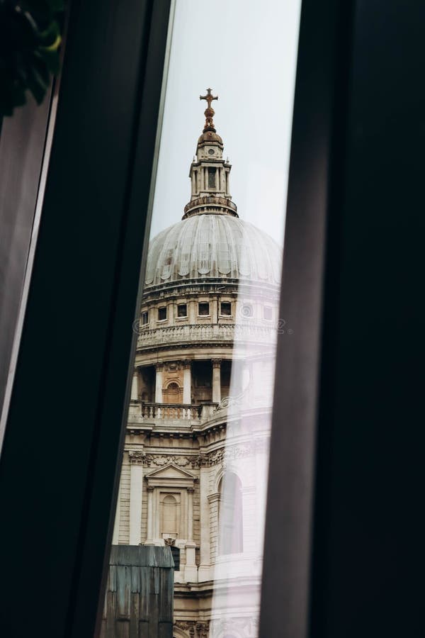 View from the Window of St. Paul Cathedral in London Stock Image ...