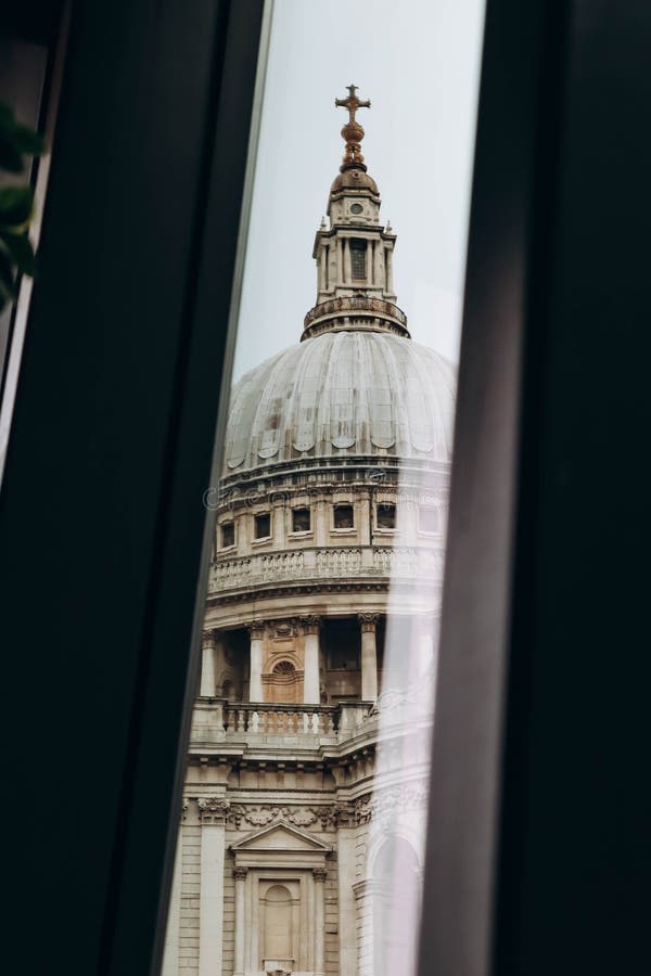 View from the Window of St. Paul S Cathedral in London Stock Image ...