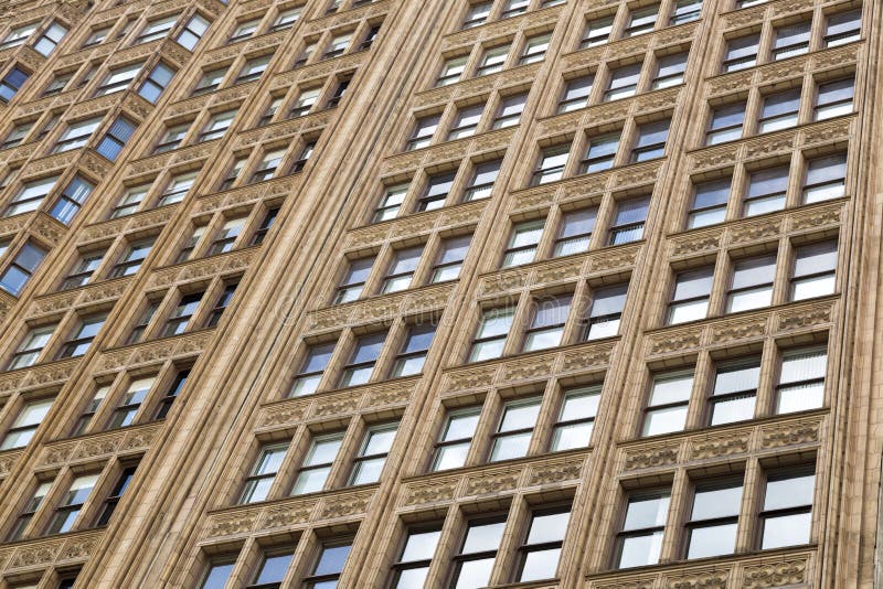 Windows of Chicago stock image. Image of modern, chicago - 109166493