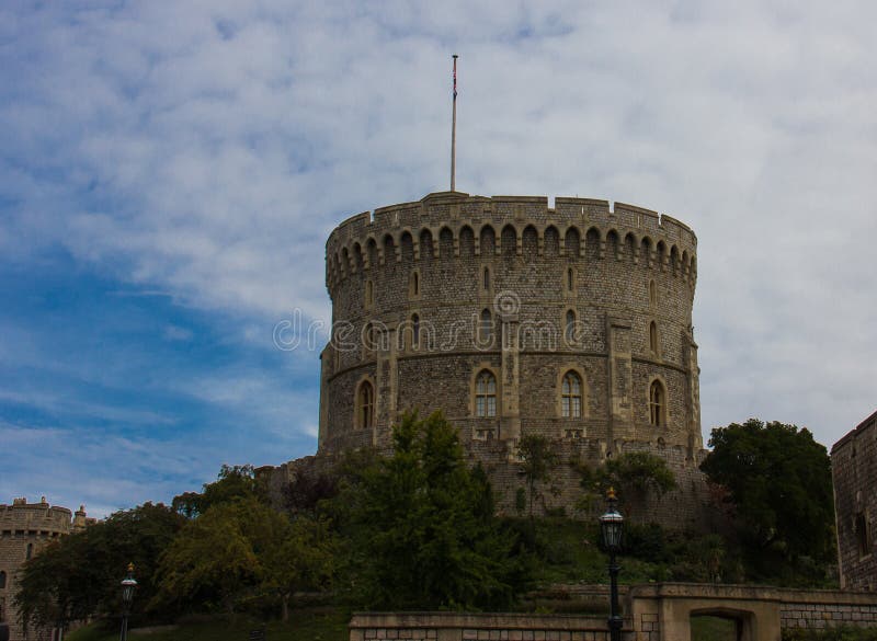 A View of Windsor Castle stock photo. Image of palace - 129741776