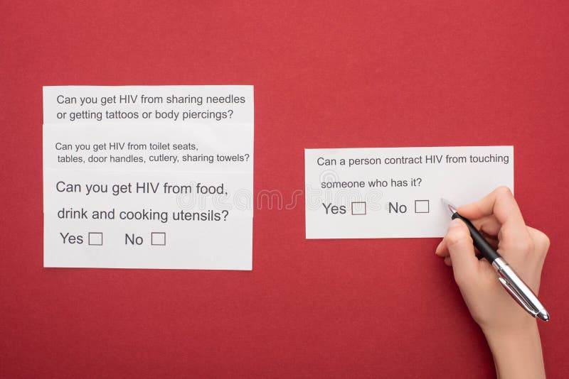 View of Woman Answering HIV Questionnaire Stock Photo - Image of ... View of Woman Answering HIV Questionnaire Stock Photo - Image of ...