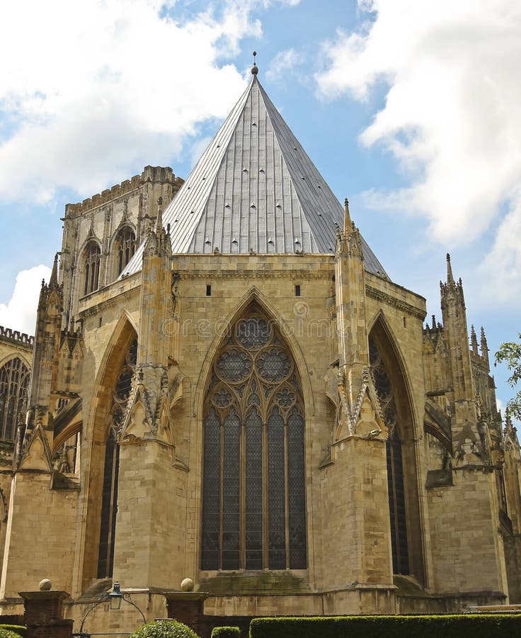 A View of the York Minster Chapter House Stock Image - Image of white ...