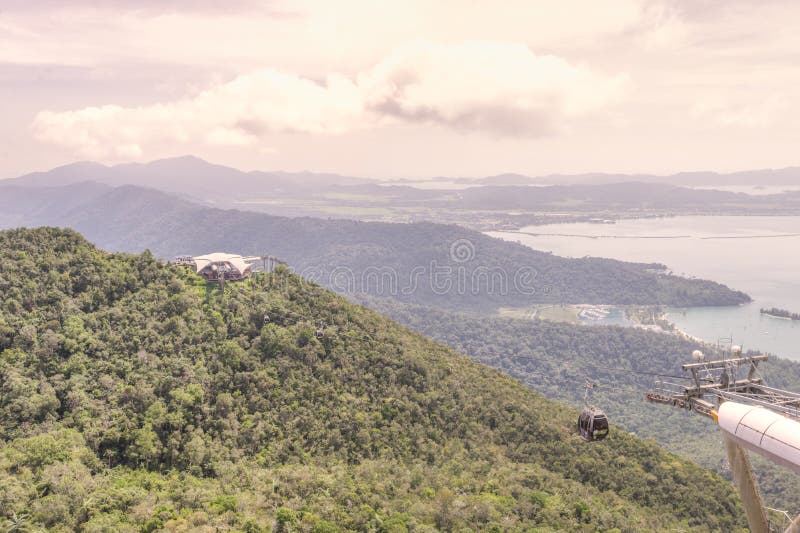 Viewing Platform, Gunung Machinchang, Langkawi Editorial Photography ...