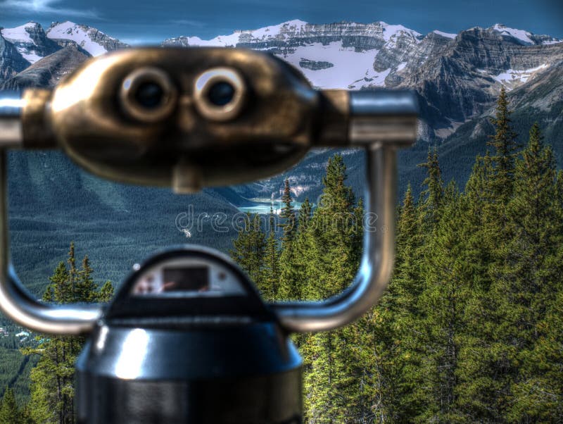 A viewing point in Canada stock photo. Image of mountains - 40607110