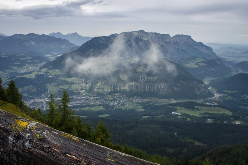 Viewing Point at the Eagle S Nest Stock Photo - Image of alps, holiday ...