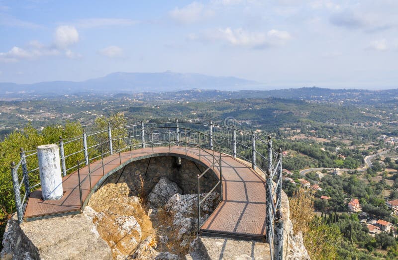 Viewing point stock image. Image of nature, point, fortress - 68440405