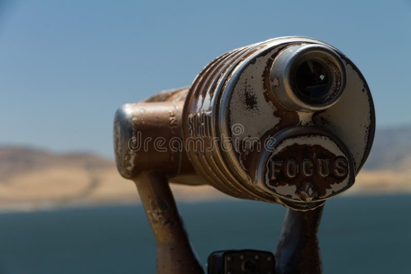 Viewing Scope with Focus in Front Stock Image - Image of lens ...