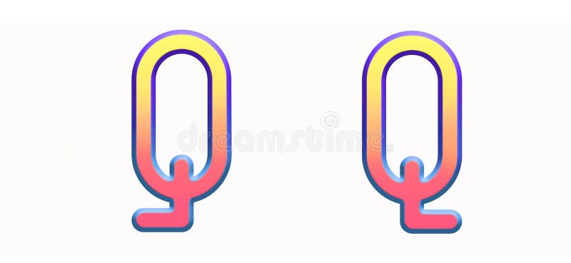 Viewmaster Font Fonts Gradient Sans Serif Alphabet Letters Calligraphy ...