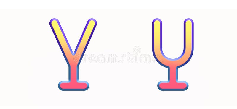 Viewmaster Font Fonts Gradient Sans Serif Alphabet Letters Calligraphy ...