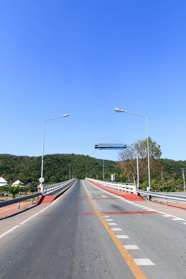 Viewpoint of Concrete Bridge. Stock Photo - Image of view, light: 87863842