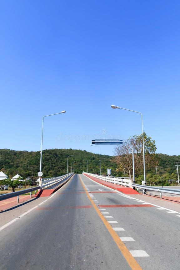 Viewpoint of Concrete Bridge. Stock Photo - Image of view, light: 87863842