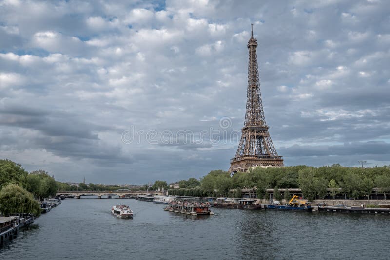 Viewpoint of the Eiffel Tower As the Most Famous French Monument ...