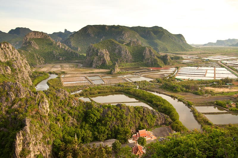 Viewpoint at Khao Daeng stock photo. Image of tourism - 24414314