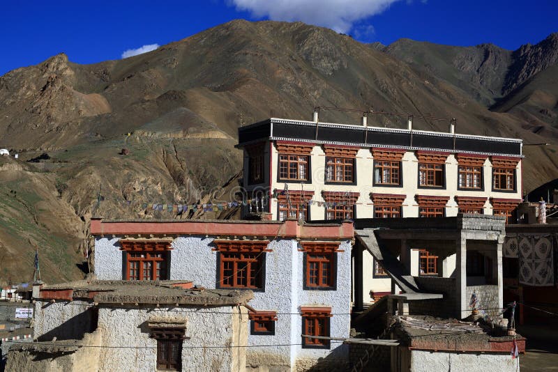Viewpoint from Lamayuru editorial stock photo. Image of palace - 58504208