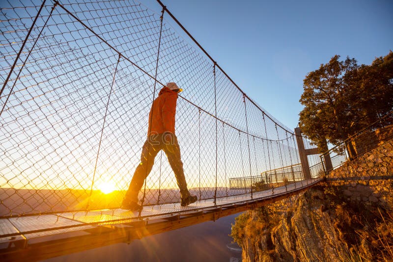 Viewpoint in Mexico stock image. Image of extreme, hiker - 269362287