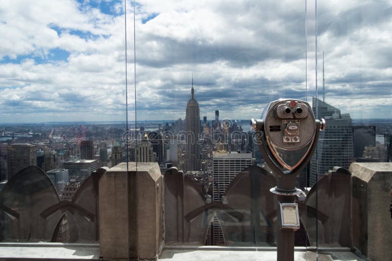 Viewpoint New York City in New York, USA Editorial Stock Image - Image ...