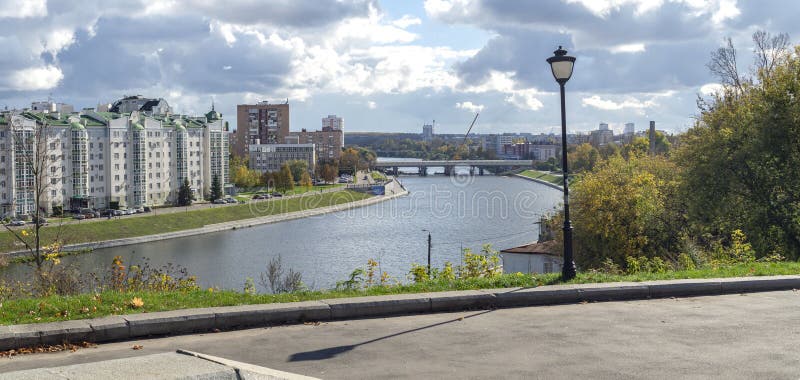 Viewpoint. Orel city editorial stock image. Image of autumn - 260104664