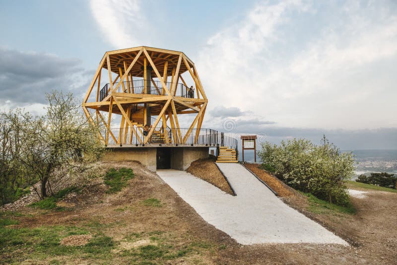 Viewpoint Over Budapest, Hungary Stock Image - Image of tree, tourist ...