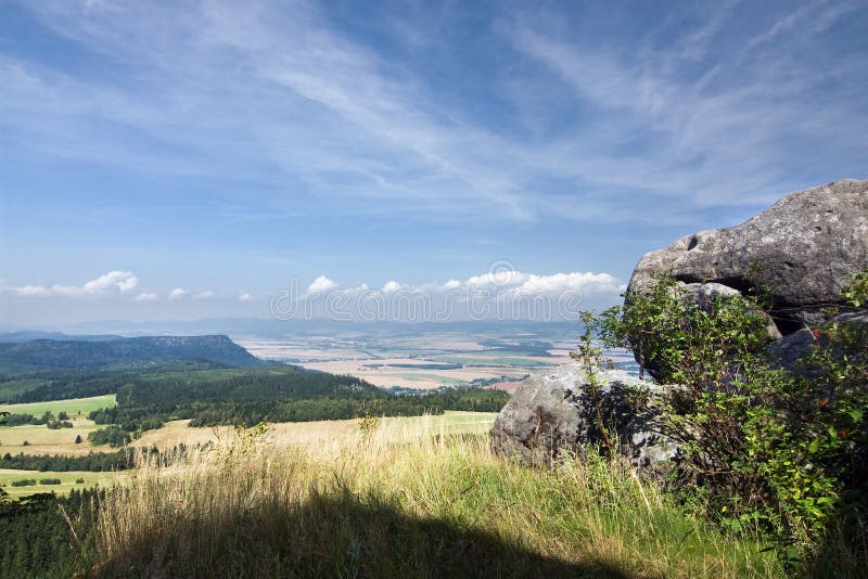 Viewpoint - Summer Landscape Stock Image - Image of scenery, outdoor ...