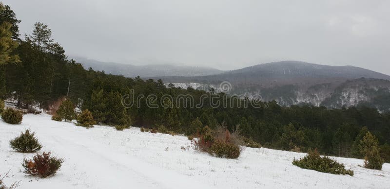 Viewpoint stock image. Image of nature, viewpoint, winter - 143430787