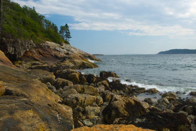 Views of Acadia National Park, Maine Stock Photo - Image of america ...