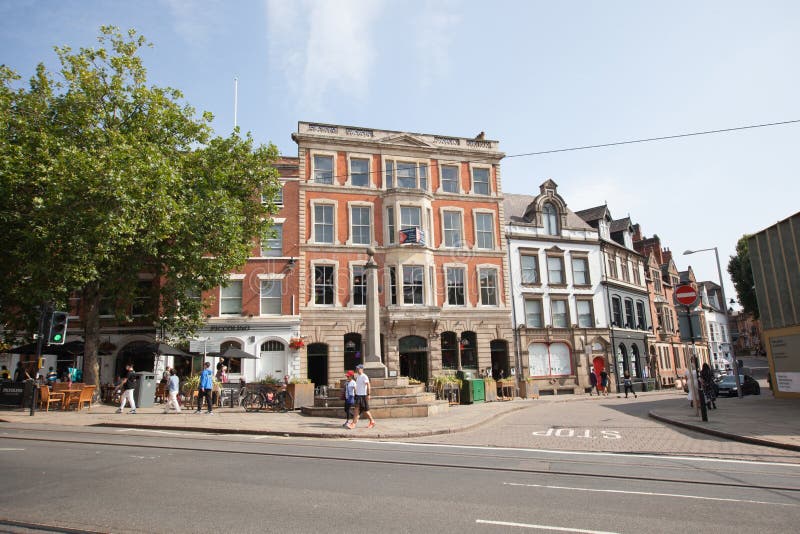 Views Along High Pavement in Nottingham in the UK Editorial Photography ...