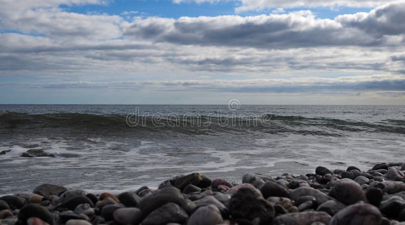 At the ocean edge stock photo. Image of mudflat, cliff - 276730532