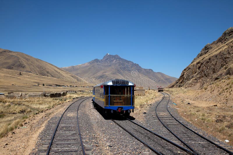 Views from the Andean Explorer Train Stock Image - Image of andes, peru ...