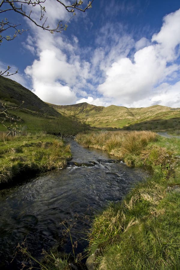 Views around Cwm Pennant stock image. Image of britain - 9241933