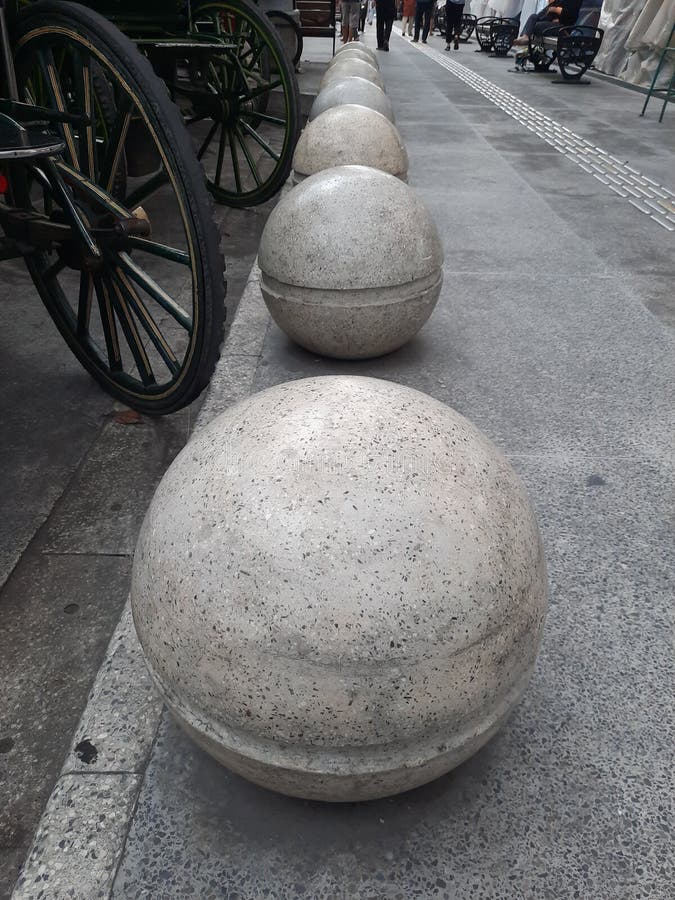 Views of the Balls that Line Up Straight Stock Photo - Image of views ...