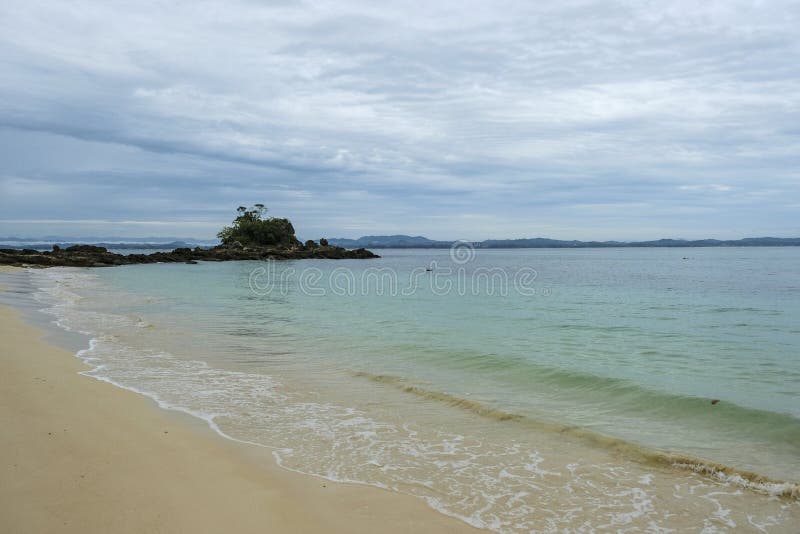 Kapas Island in Malaysia stock image. Image of holidays - 258136593