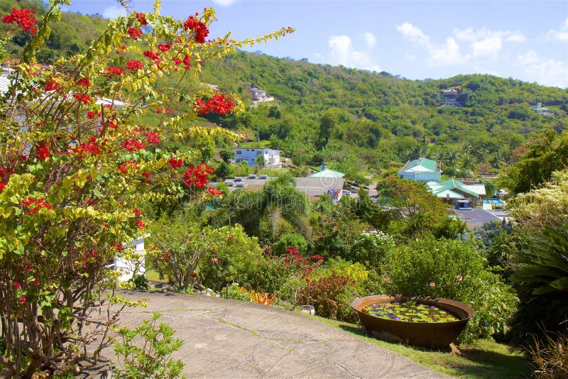 Views and Beaches of Grenada, Caribbean Stock Image - Image of ...