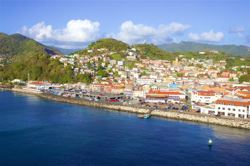Views and Beaches of Grenada, Caribbean Editorial Photography - Image ...