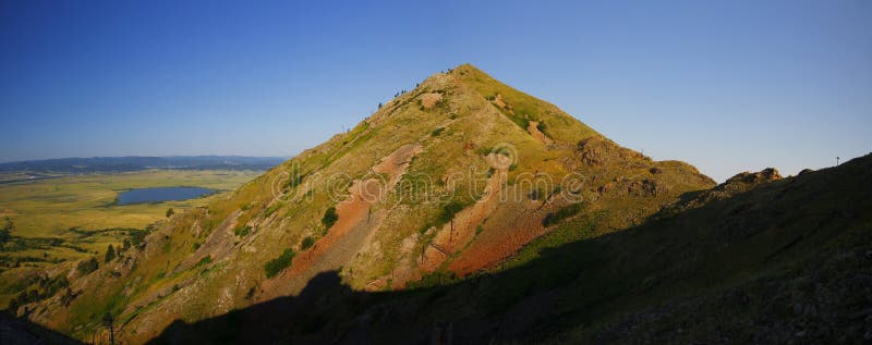 Views at Bear Butte State Park, South Dakota in Summer Stock Photo ...