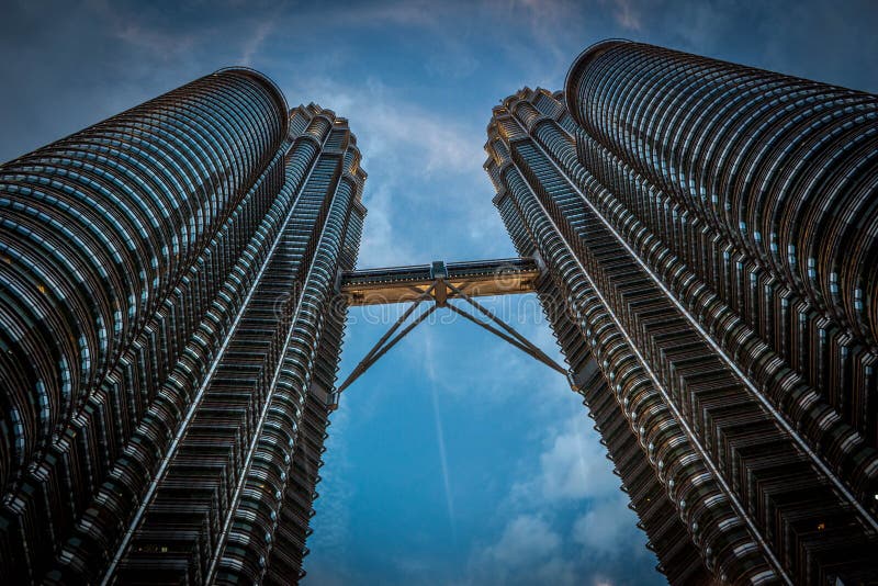 Views from Below of the Petronas Towers Stock Photo - Image of asian ...