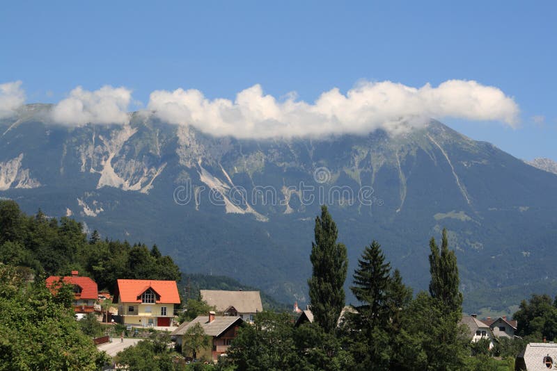 The Views of Blead, Slovenia, Year 2008 Stock Photo - Image of lake ...