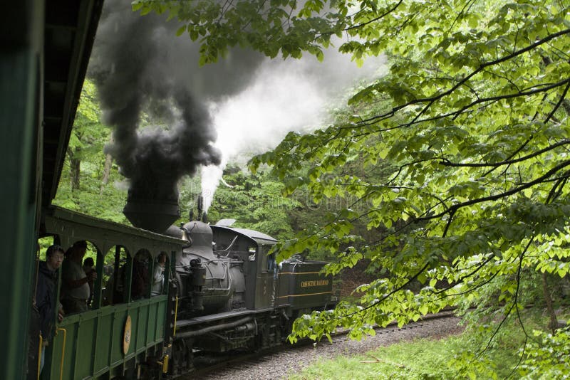 Views Seen from the Cass Scenic Railroad, West Virginia Editorial Photo ...