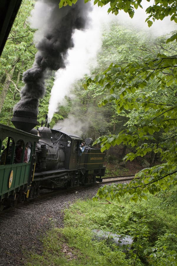 Views Seen from the Cass Scenic Railroad, West Virginia Editorial Image ...