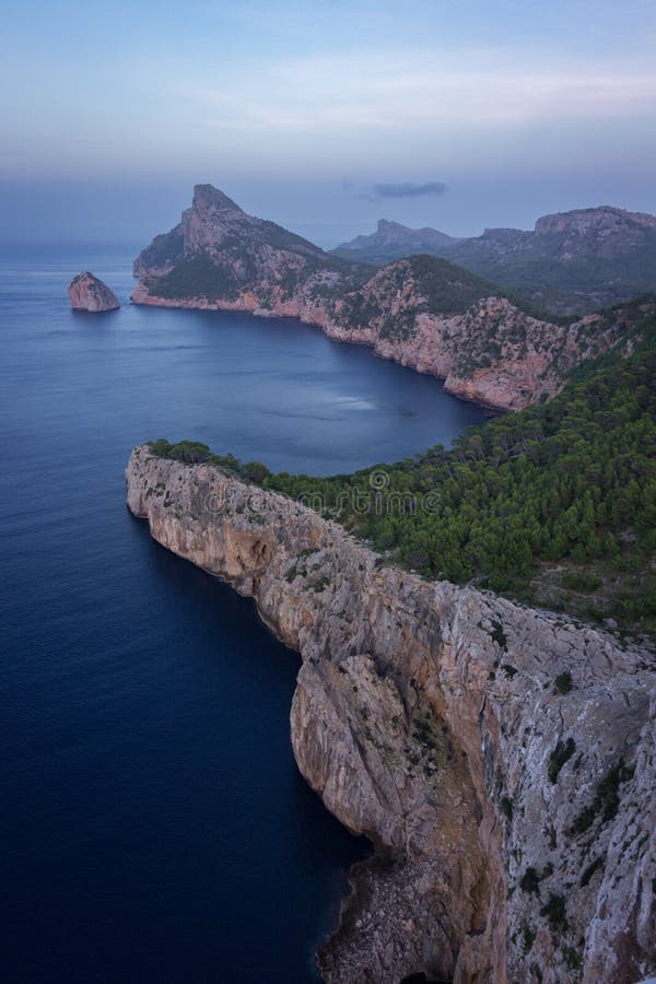 Views from Colomer Viewpoint in Formentor Spain Stock Photo - Image of ...