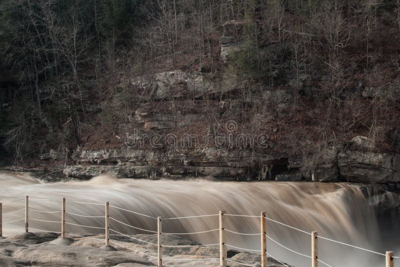 Views at Cumberland Falls State Park, Kentucky Stock Image - Image of ...