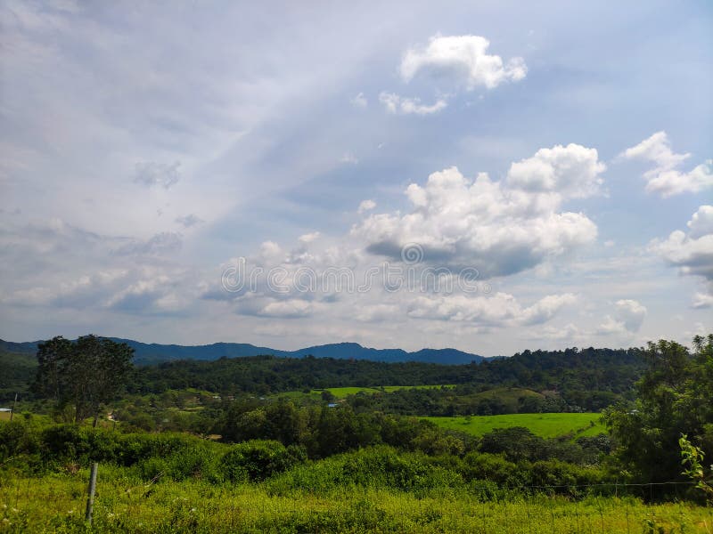 Views of Greenery and Hills Stock Photo - Image of nature, plain: 209675456