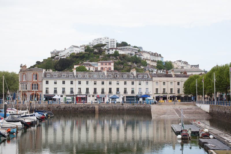 Views of the Harbour in Torquay, Devon in the UK Editorial Stock Image ...