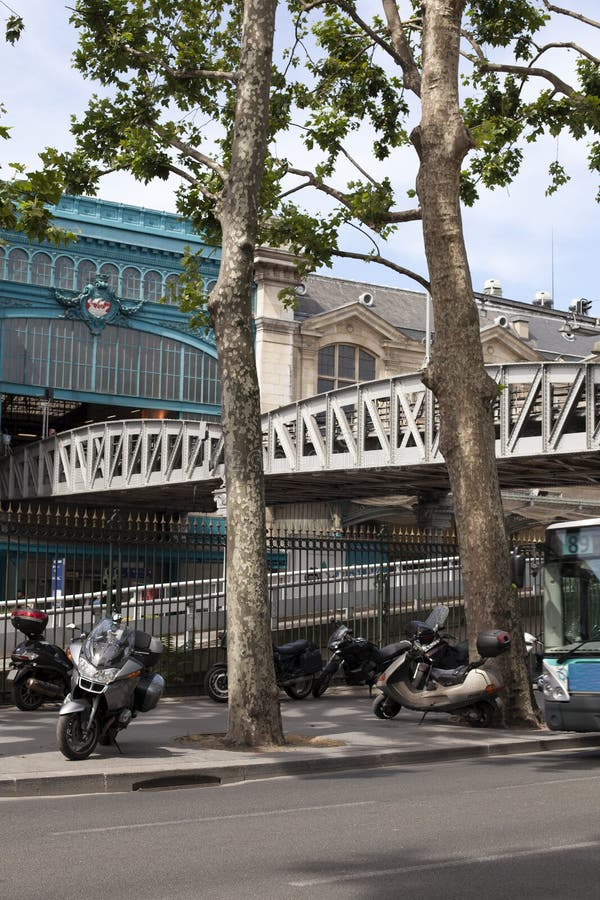 Views of the Historic Center of Paris Stock Image - Image of lafayette ...