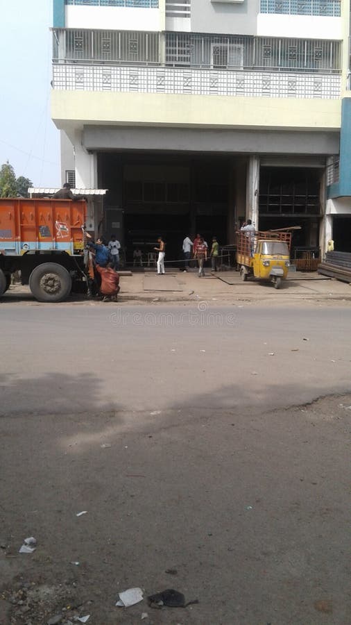 Views of Indian Steel Materials Loading and Unoading Point in ...