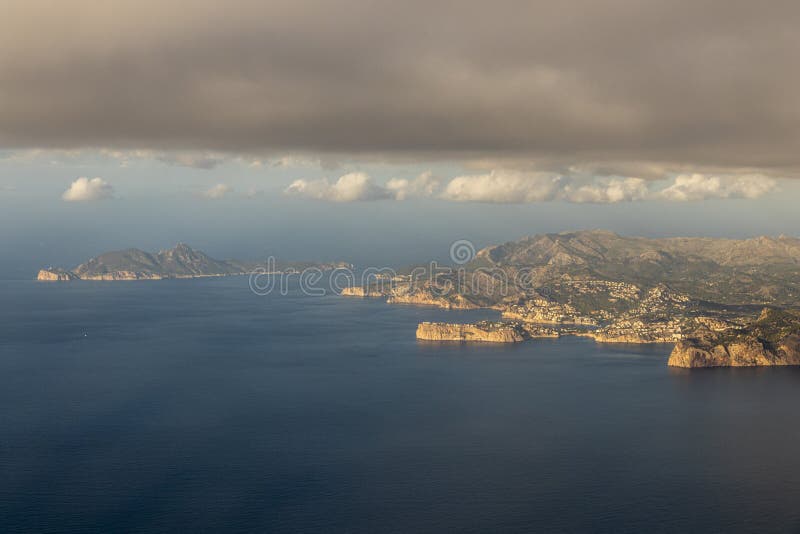 Views of Majorca stock image. Image of island, high - 254038261