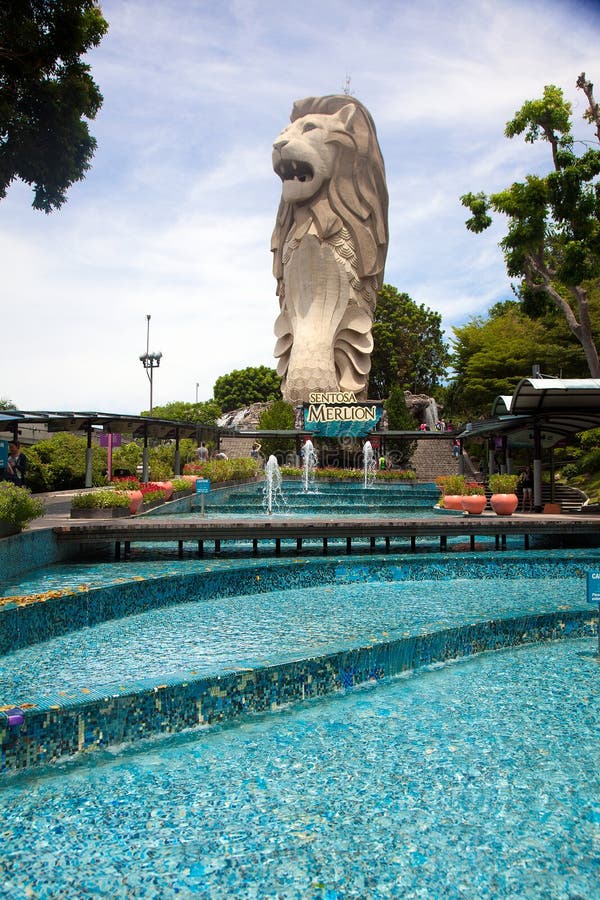 Merlin Monument, Kota Kinabalu, Sabah Editorial Stock Image - Image of ...
